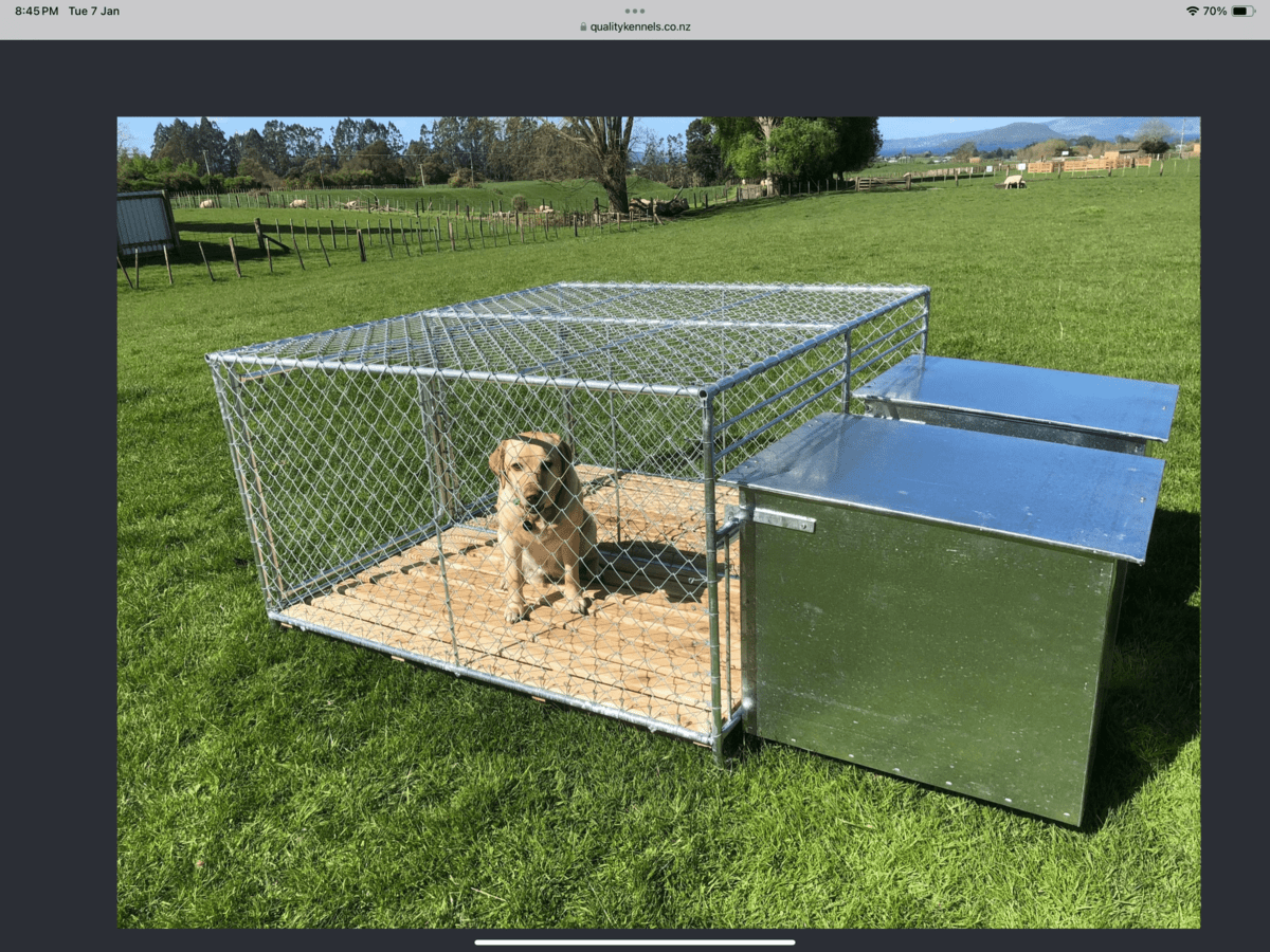 Dog Kennels NZ. See our gallery here. Quality kennels