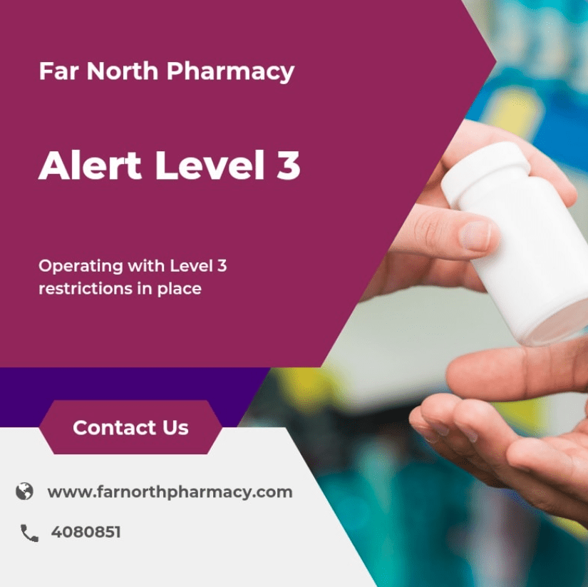 Far North Pharmacy | Alert Level 3