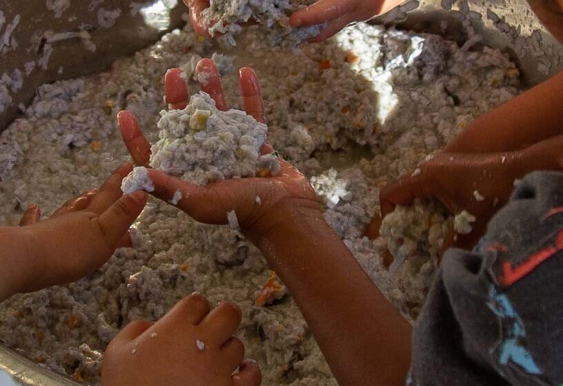 Embrace the mess | The science behind messy play | Oma Rapeti ELC