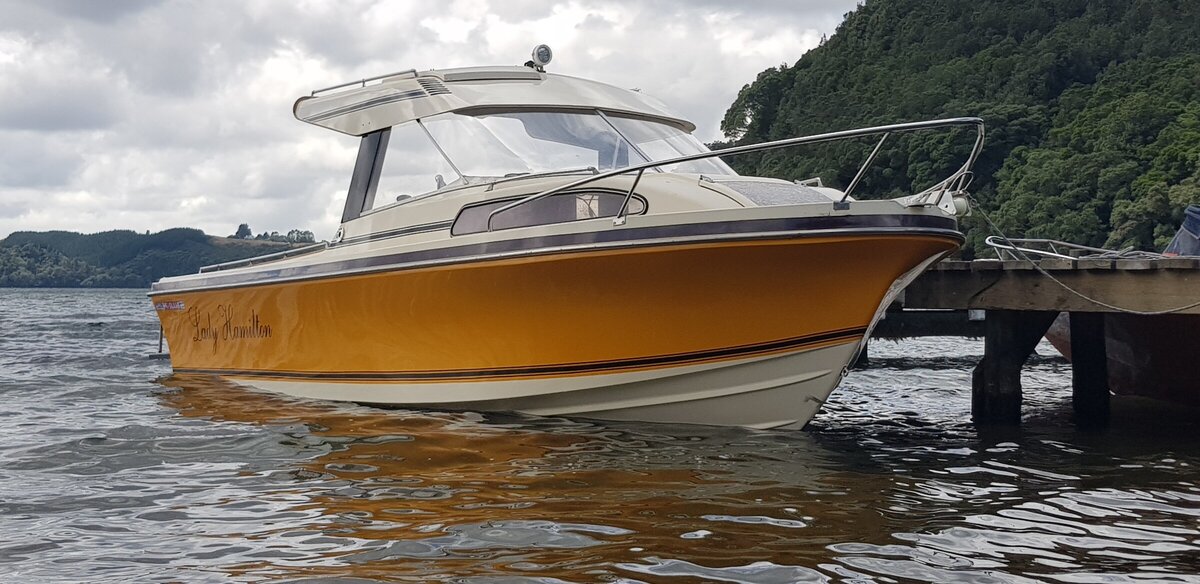 Lady Hamilton now on the Water! | Craig Marine