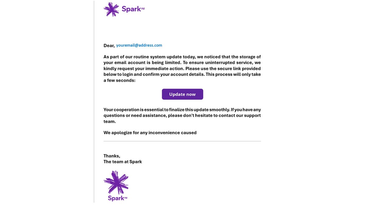 Spark Scam | Green Mouse Computing