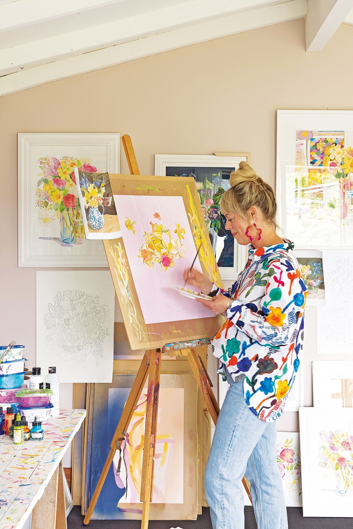 Libby Chambers | Reusable wall decals by Sticky Ticky