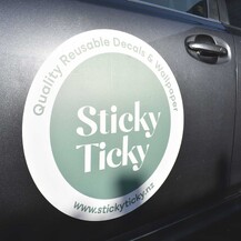 Company car decals | Custom car stickers | Sticky Ticky