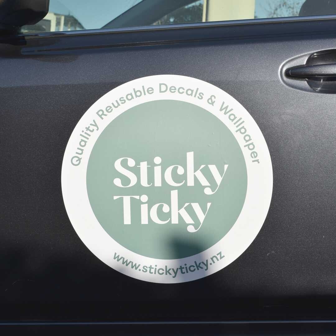 Company logo wall decal | Custom wall decals | Sticky Ticky