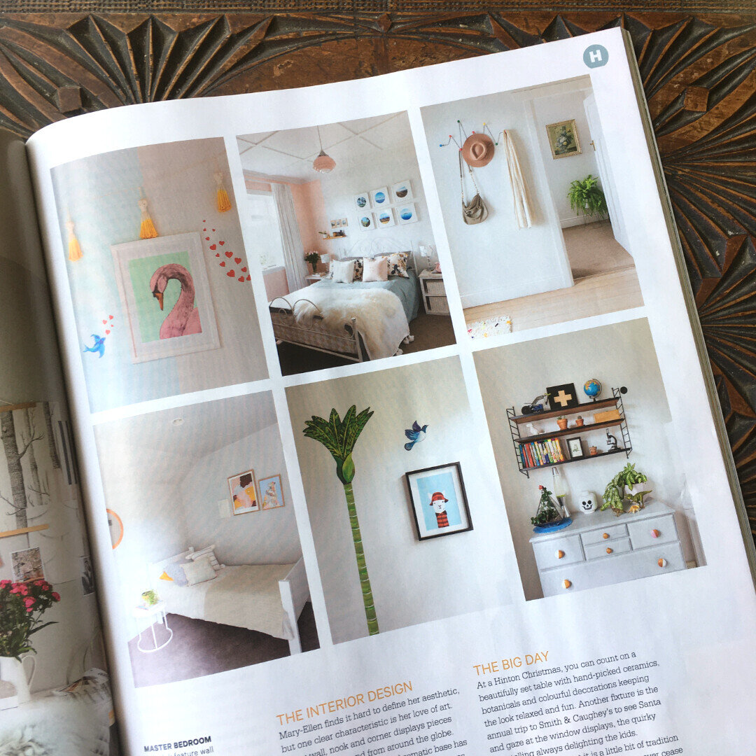 Press features of Sticky Ticky Wall Decals