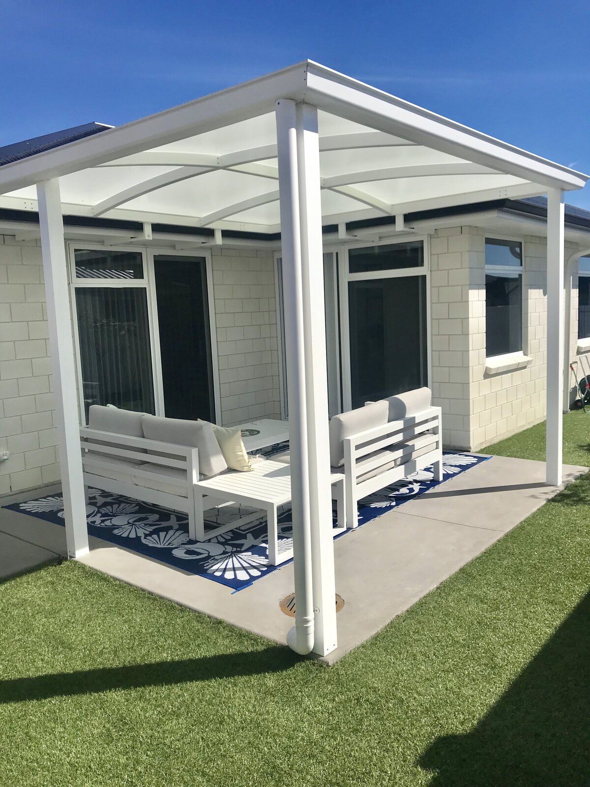 Deck cover | Waikato Windoware Bowranda Roofs Outdoor Blinds