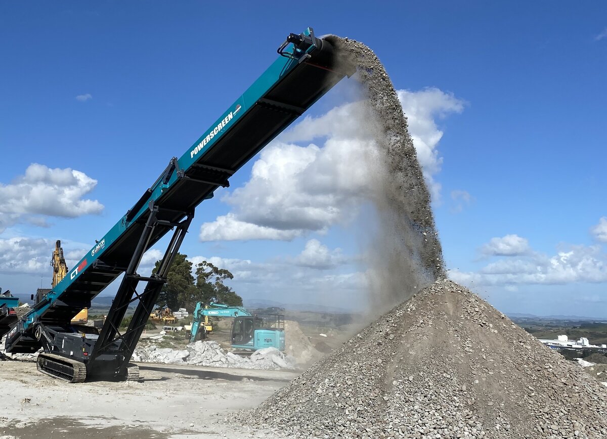 Heavy duty crushers screens stackers excavator for sale | Crush & Screen