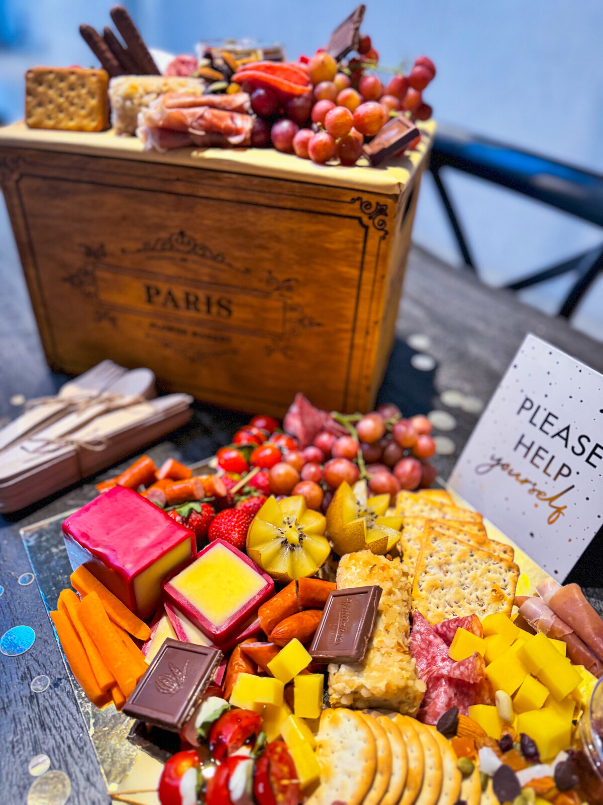 Graze and Glow: Custom Grazing Tables for Private Events