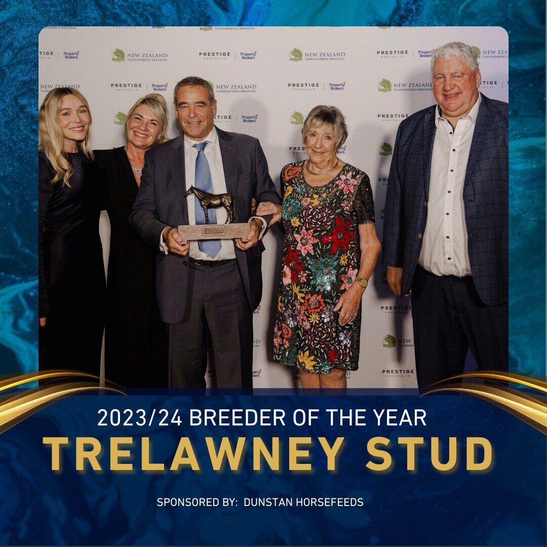 Trelawney Stud Celebrates NZTBA Breeder of the Year Award 2024 ...