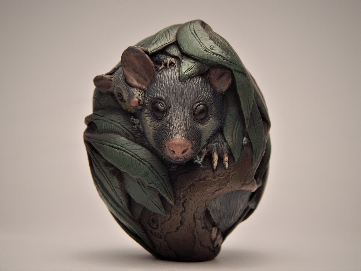 Gallery Pacific | Nora Shayeb Bronze Wildlings | NZ Wildlife Art