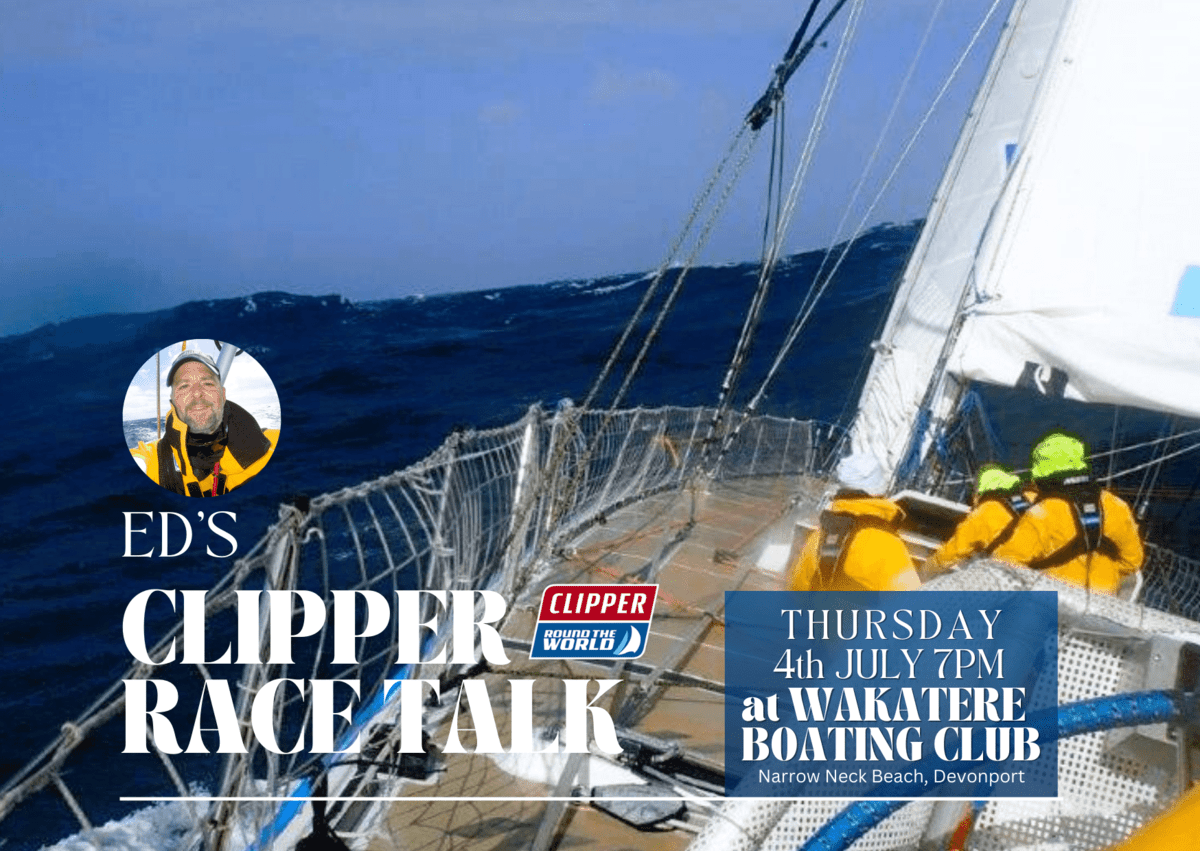 Ed's Clipper Race Talk | Wakatere Boating Club