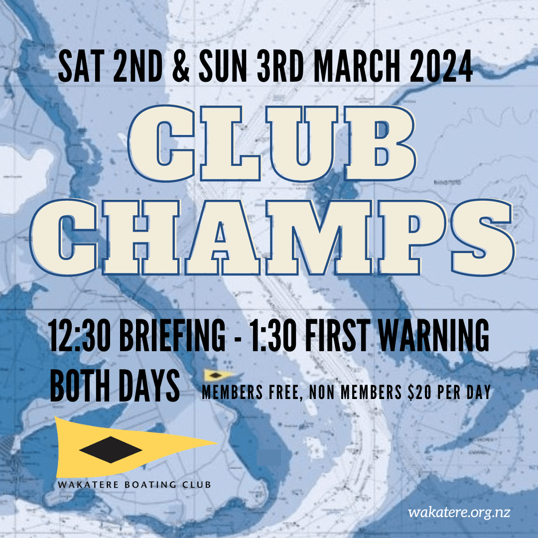 Save the First Weekend in March | Wakatere Boating Club