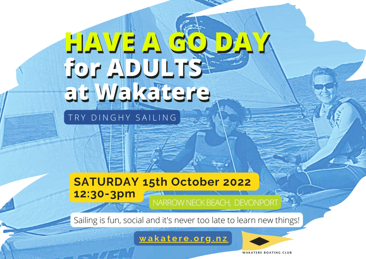 Have A Go Day | Wakatere Boating Club
