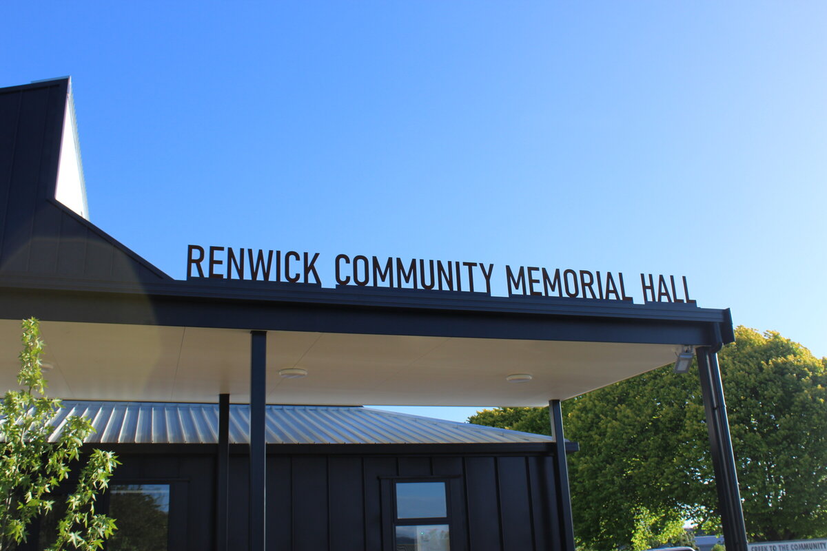Renwick Community Memorial Hall | Renwick School