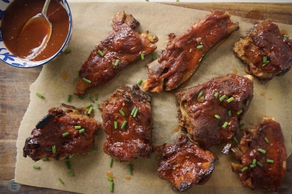 Sticky Pork Bones (or ribs) | Jaz Mathisen