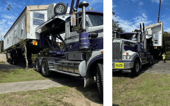 Precision in Motion: Leisurecom's First Modular Home Delivery of the ...