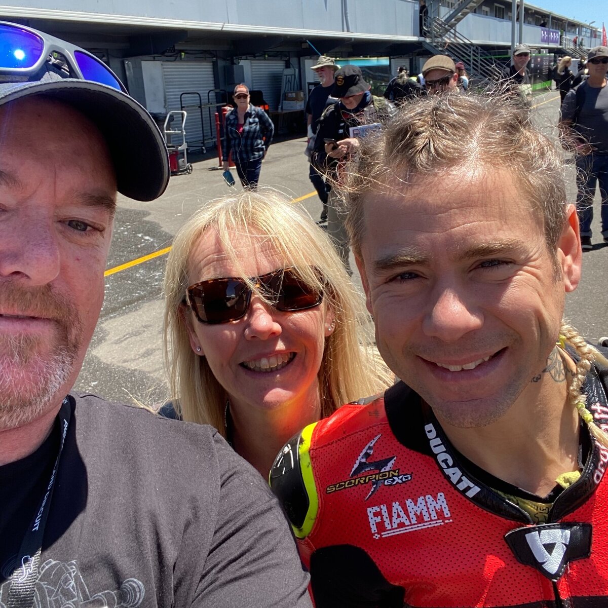 WSBK experience with Karl & Sam | Ducati Official Club New Zealand