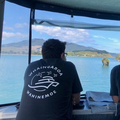 Raglan Harbour Cruises | Raglan Boat Charters - WahineMoe