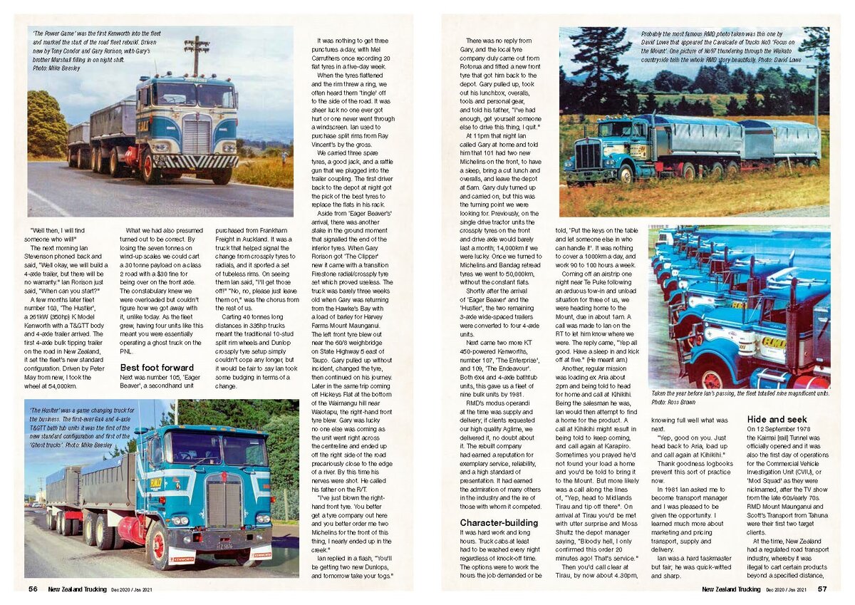 Truck Photos Western Star Kenwoth Cat International | RMD Transport