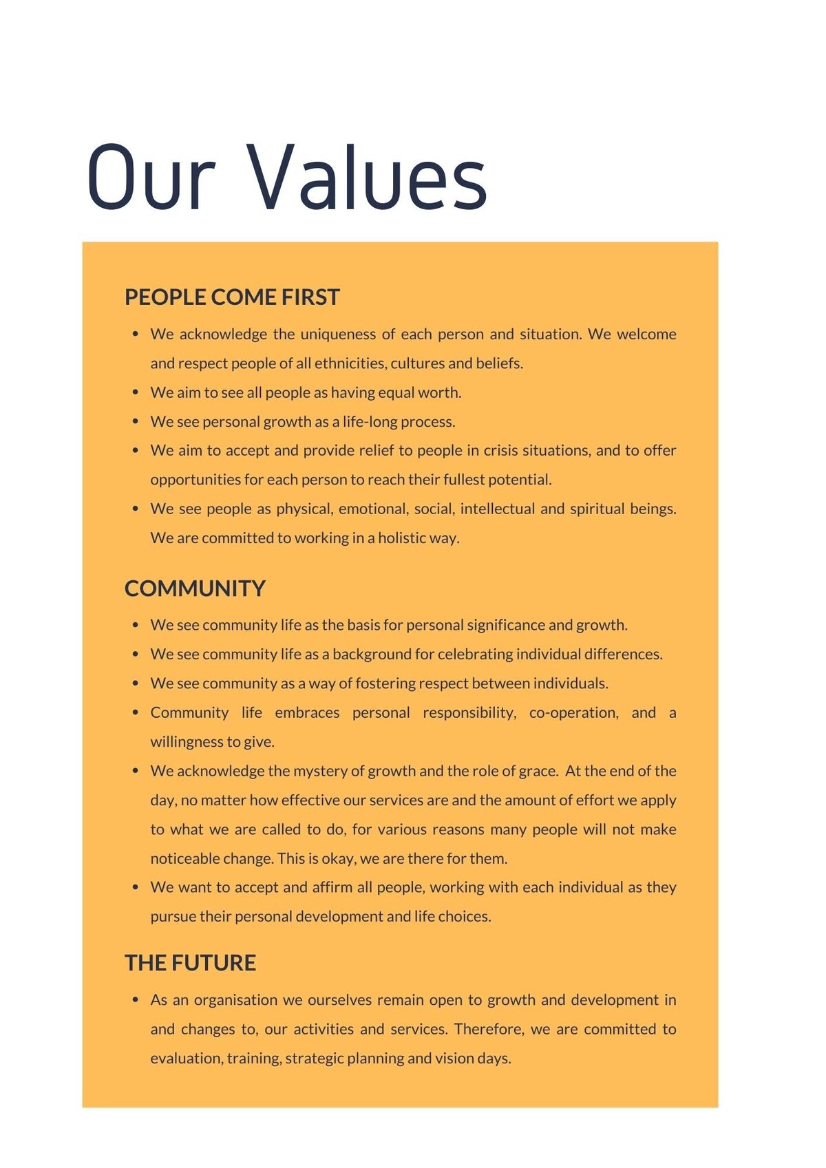 Delta Community Support Trust | About