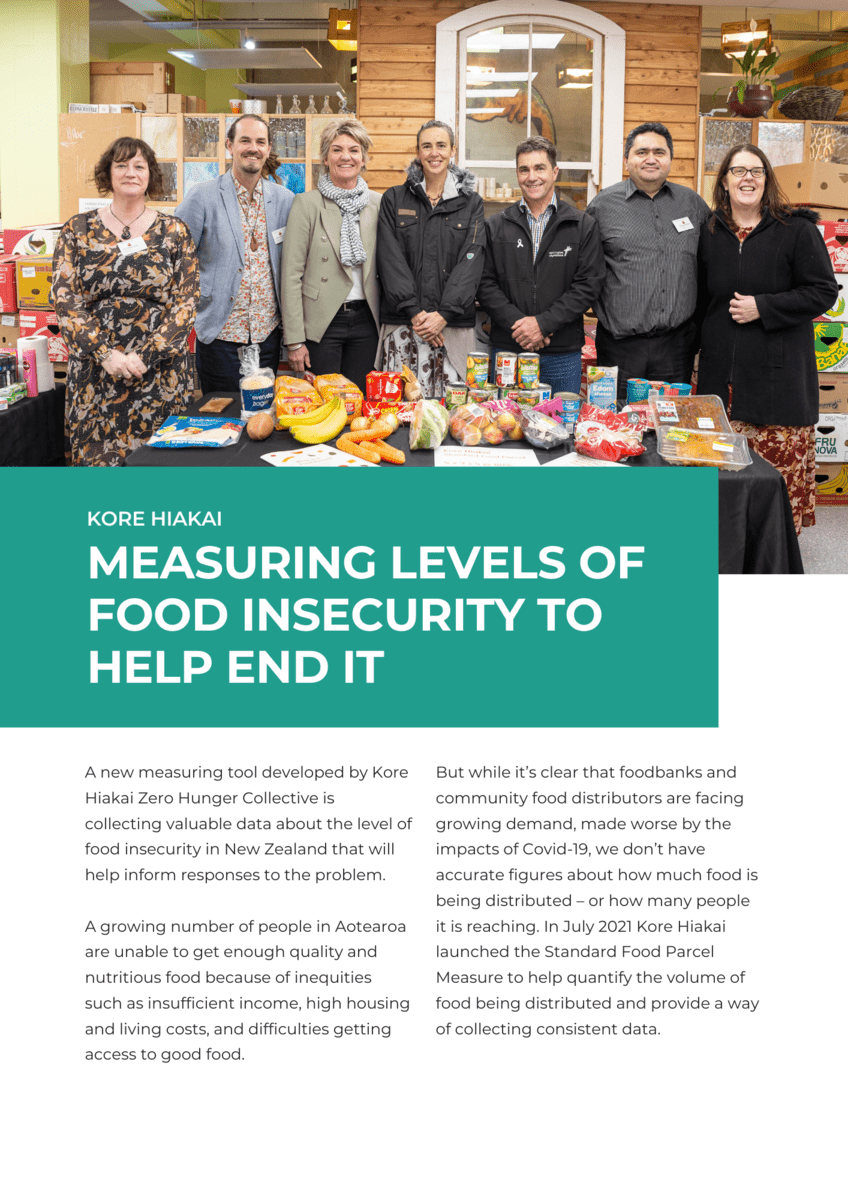 Measuring Levels of Food Insecurity to Help End It | Todd Foundation