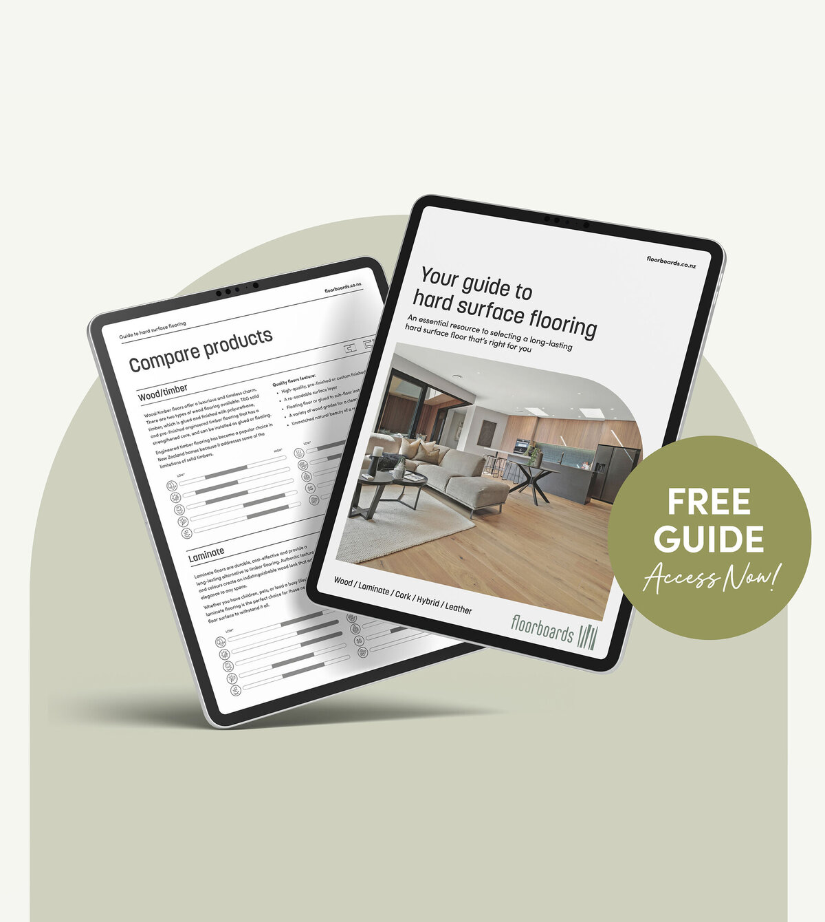 FREE Access | Guide to Hard Surface Flooring | Floorboards