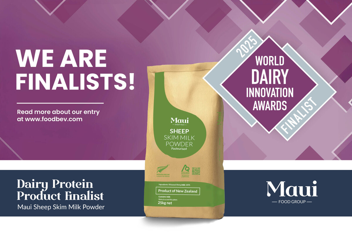 Maui Sheep Skim Milk Powder: finalist at the World Dairy Innovation ...