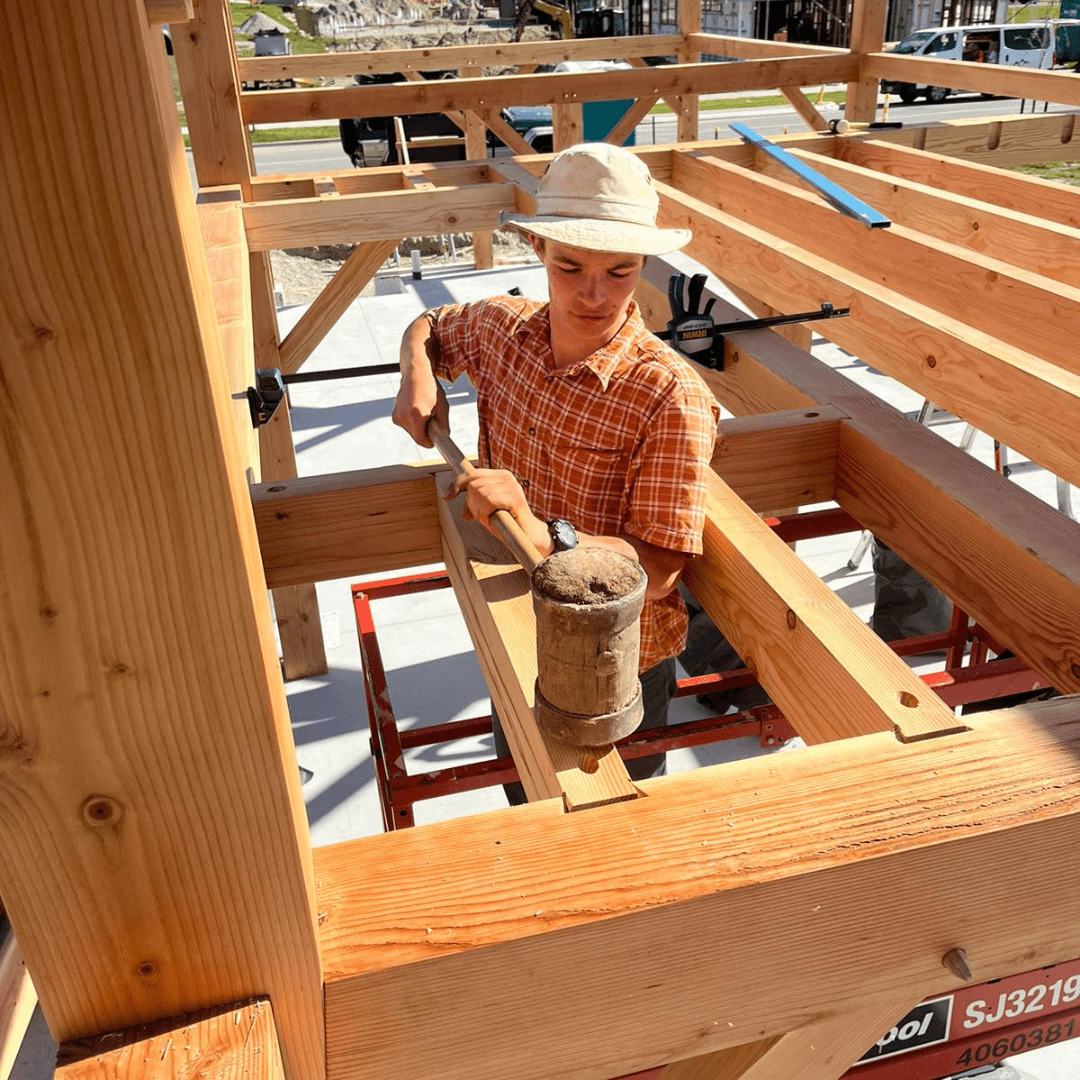 Camako Builders | Dovetail Joinery and Oak Pegs - A Timeless Approach