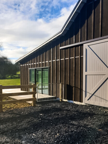 Barn with stables and accommodation | Design and build project ...