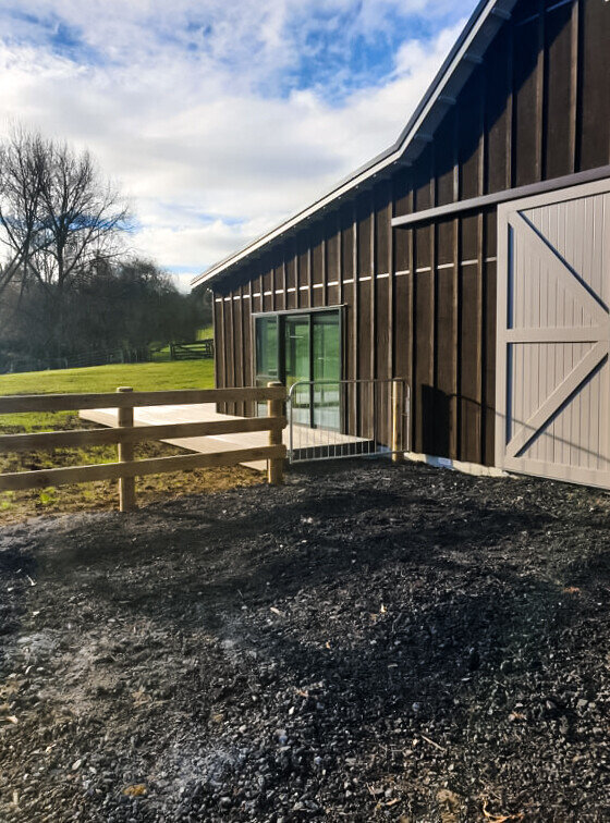 Barn with stables and accommodation | Design and build project ...
