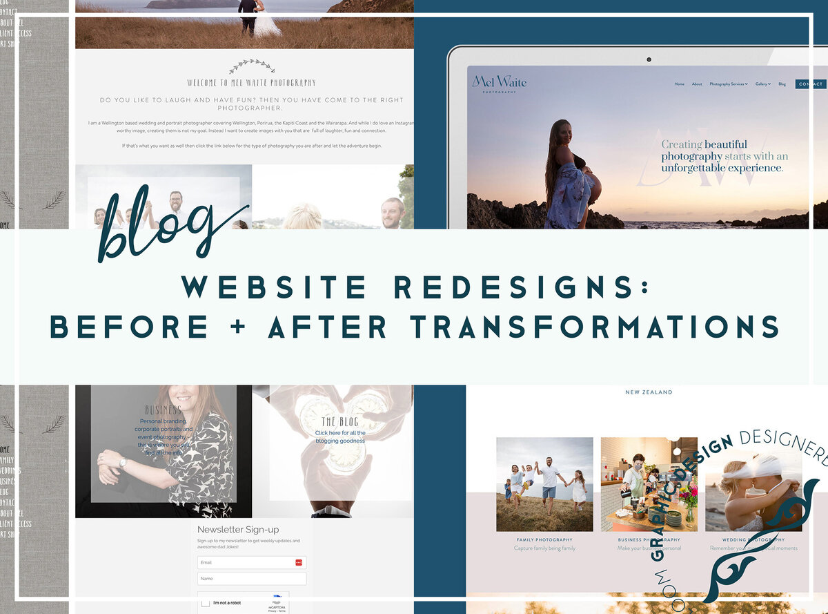 Website Redesigns: Before and After Transformations | Designerbloom ...