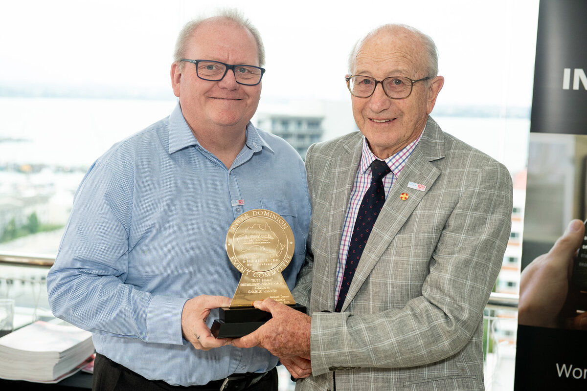 Hunter recognised for distinguished service | Cambridge Raceway