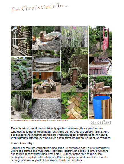 DIY GARDEN DESIGN EBOOKS | DIY CHEAT SHEETS | DIY Designs