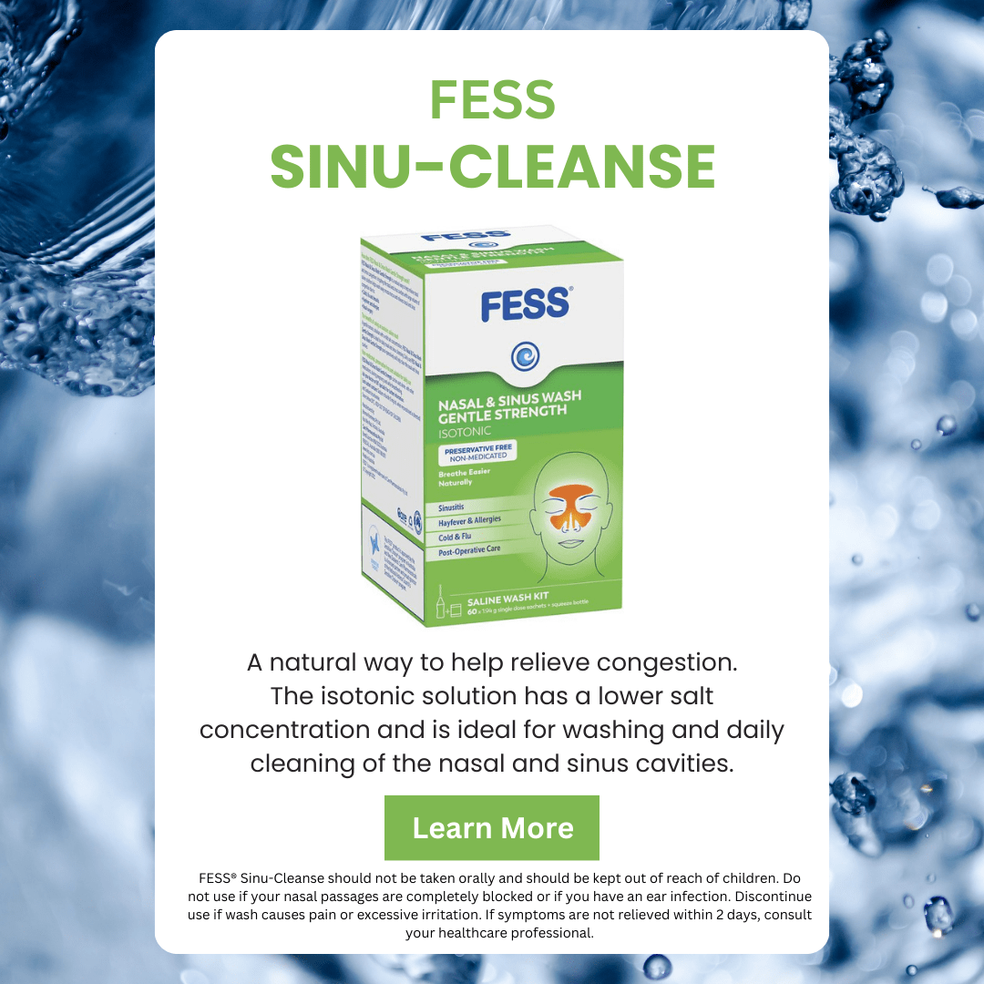 Relieve Nasal and Sinus Congestion | Anglesea Pharmacy
