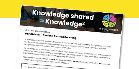 Build Your Knowledge | Learning MATTERS