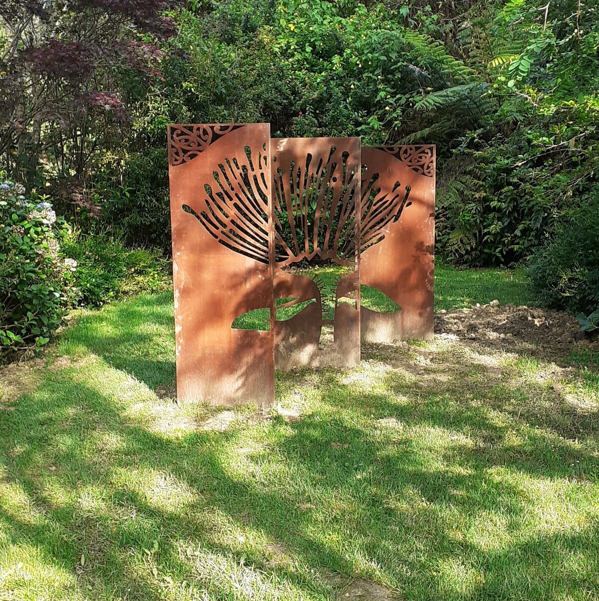 Bespoke Corten Steel Artwork | Canny Creations NZ | CCNZ