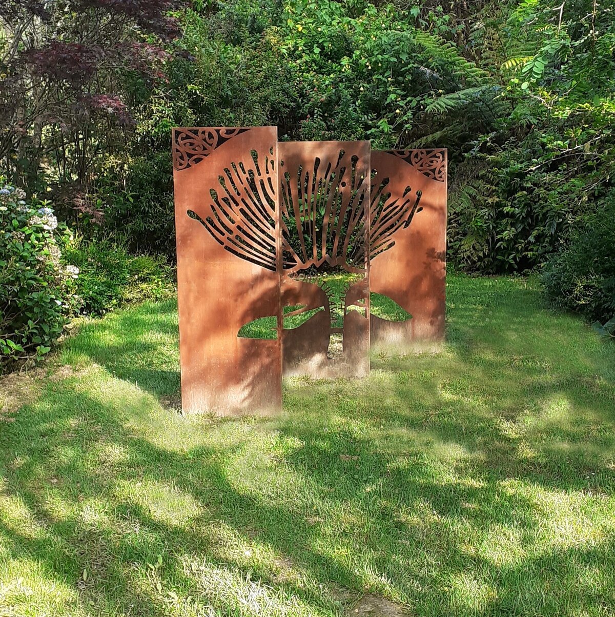 Bespoke Corten Steel Artwork | Canny Creations NZ | CCNZ