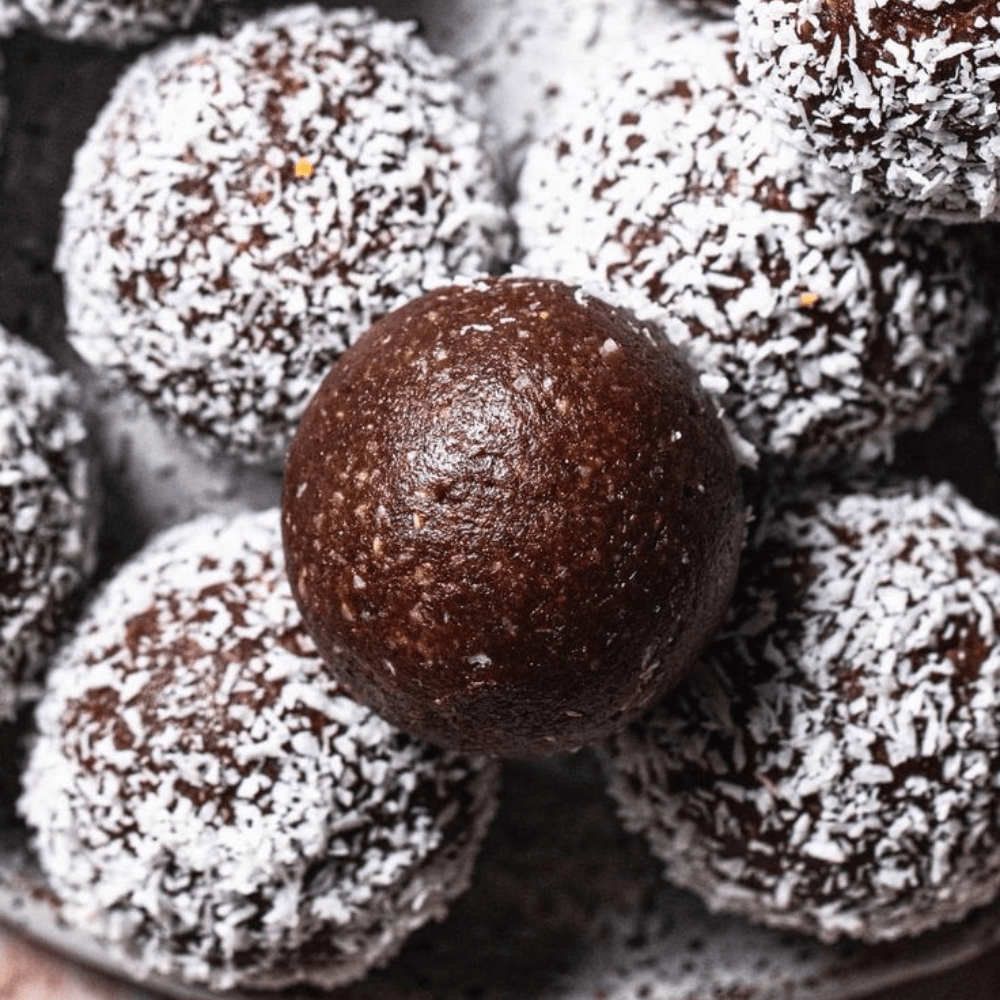 Chocolate Protein Bliss Balls | Mother Nurtured
