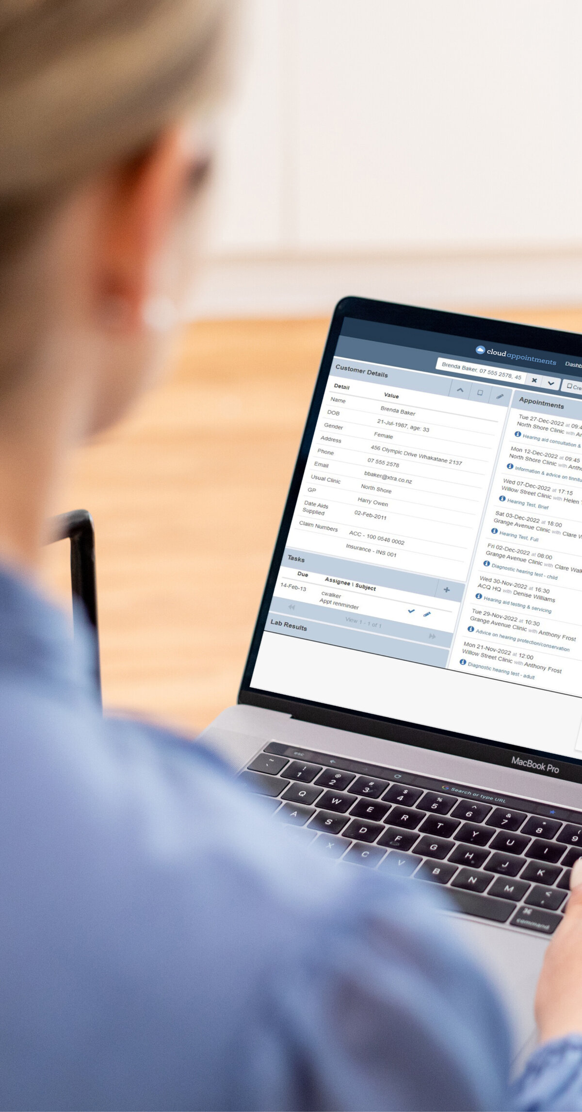 Get in touch | Free 30 day trial | Cloud Appointments