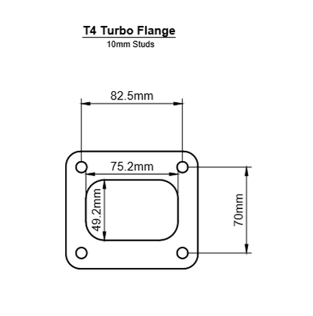 Turbo Flange Chart - Turbo Flange Size Chart | Sinco Customs