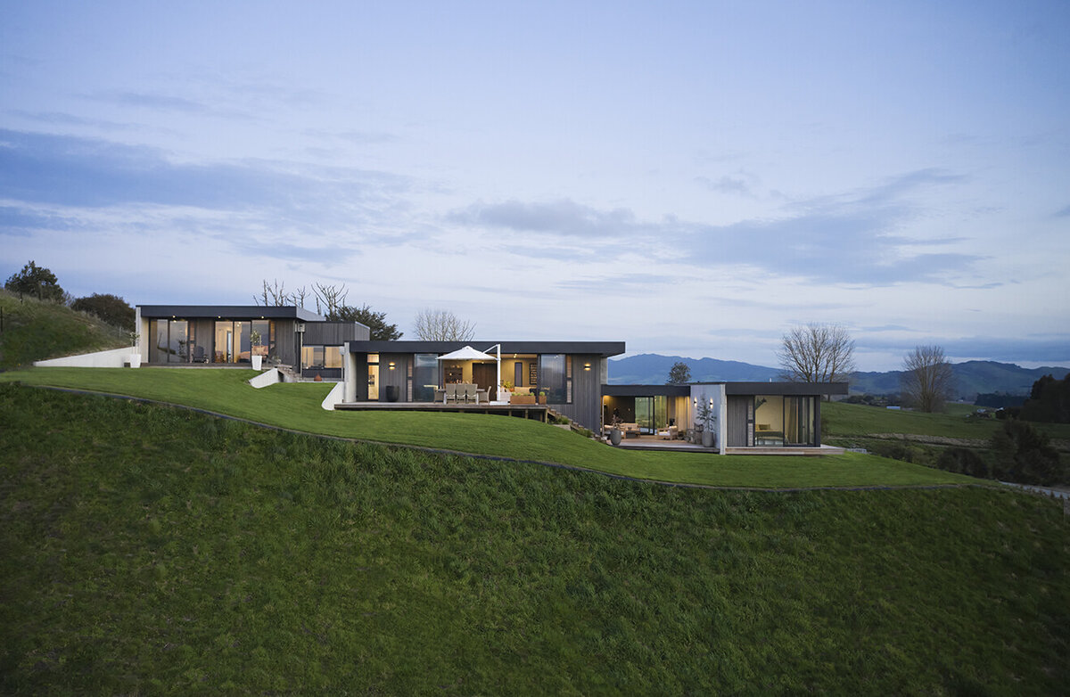 Great house designs for steep sites are ADNZ winners | Turner Road ...