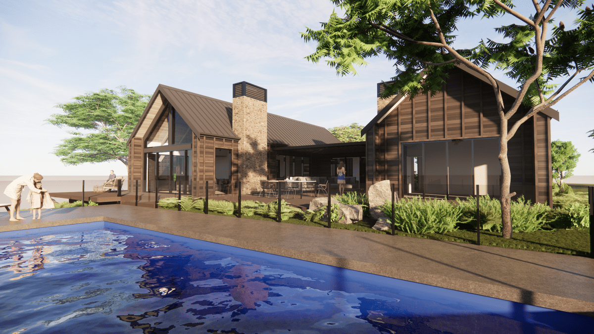 Stunning multi-level, multi-pod home design | Turner Road Architecture