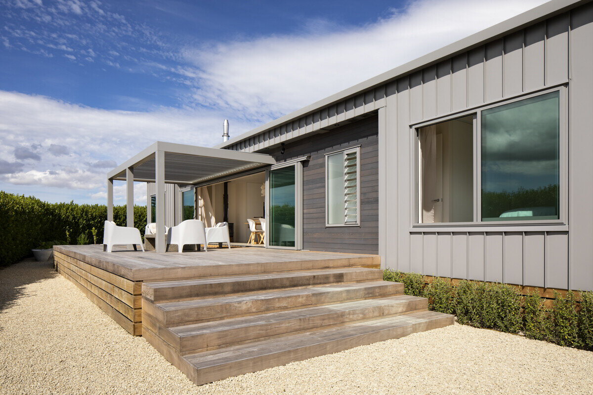 Contemporary architecturally designed transportable home | Turner Road ...