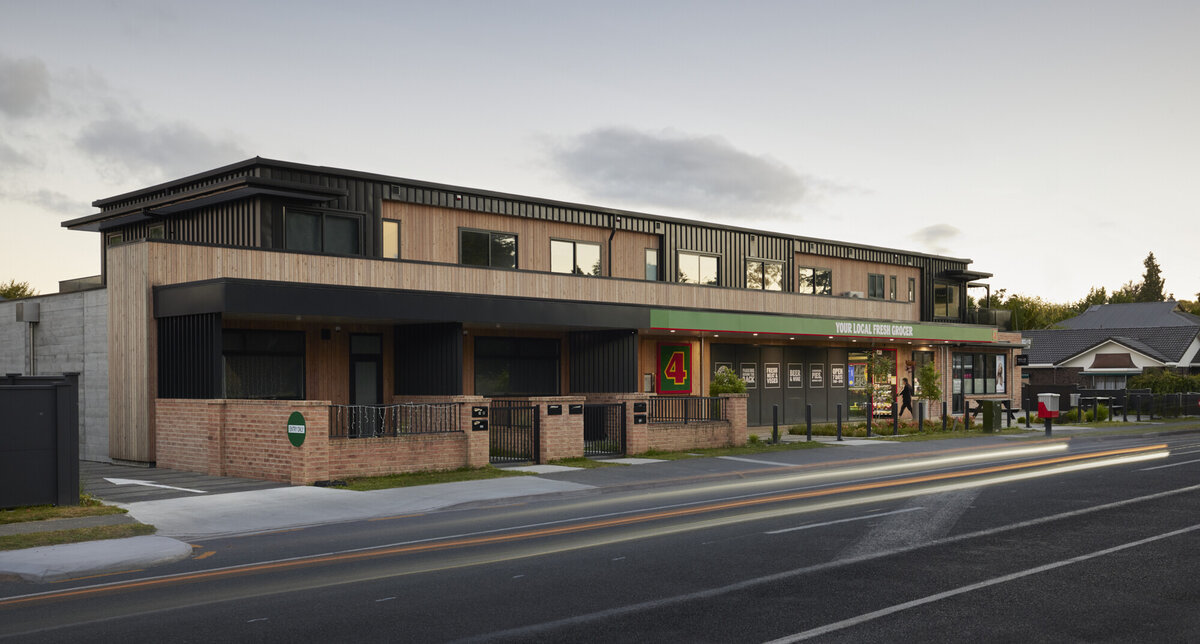 Four Square Supermarket designed by Turner Road Architecture | Turner ...