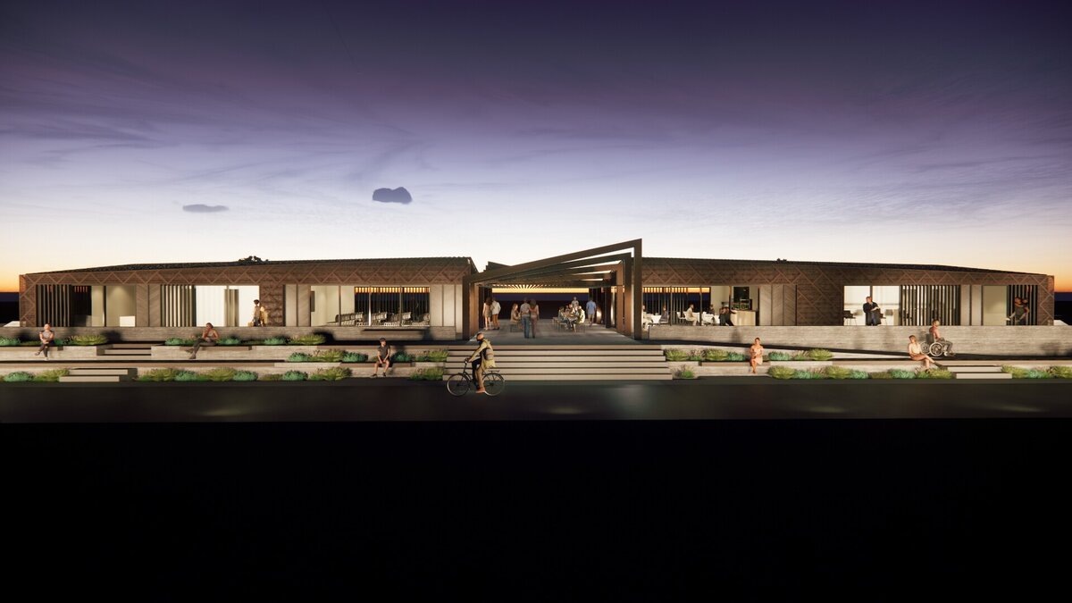 Commercial Waterfront Cafe and Conference Centre designed by Turner ...