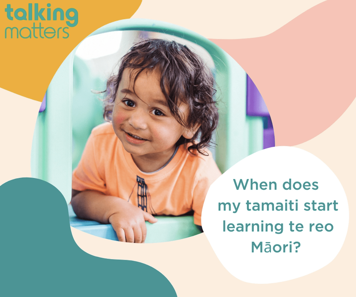 It's never too early to start learning Te Reo Māori | Talking Matters
