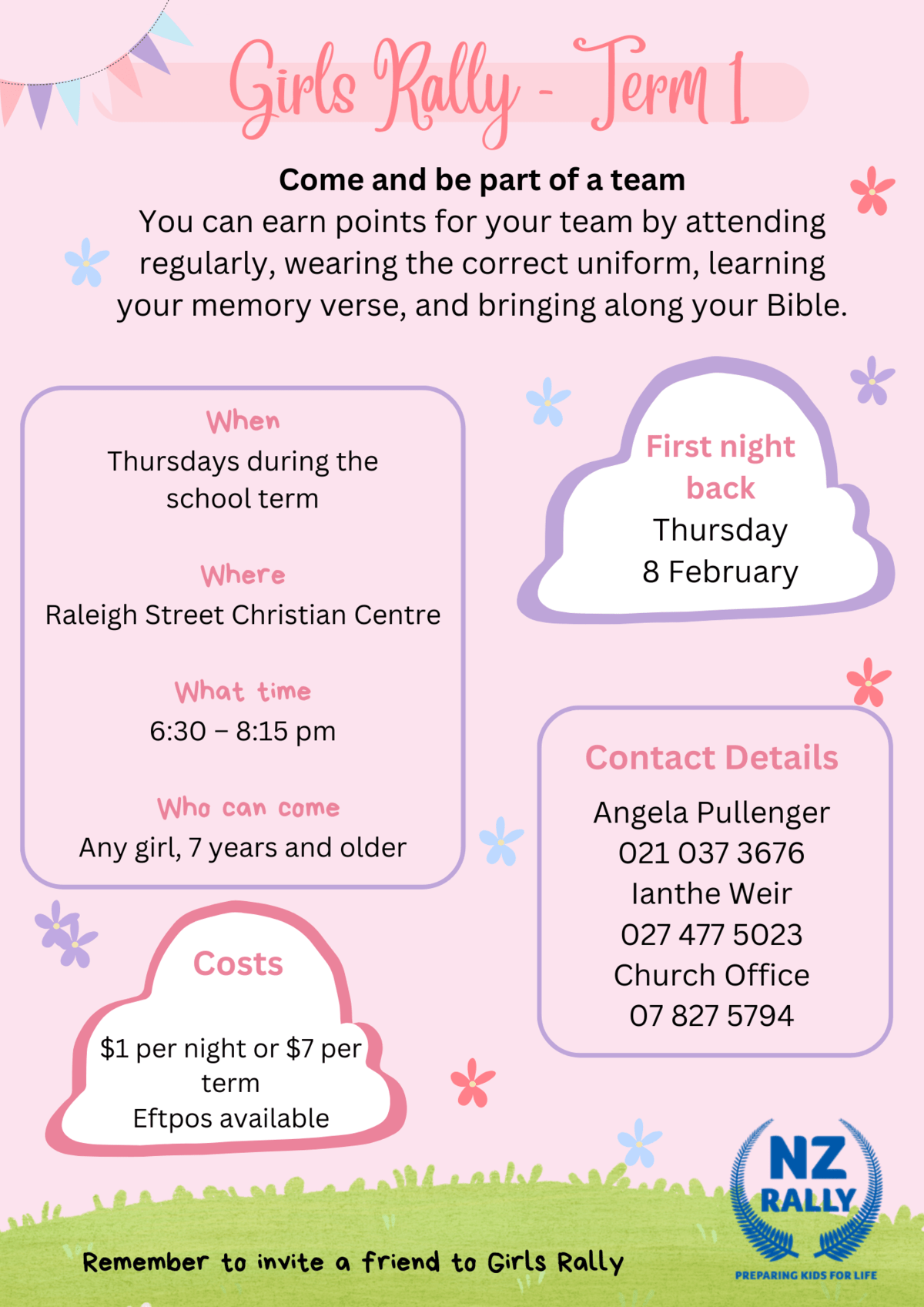 Kids Group - Girl's Rally | Raleigh Street Christian Centre