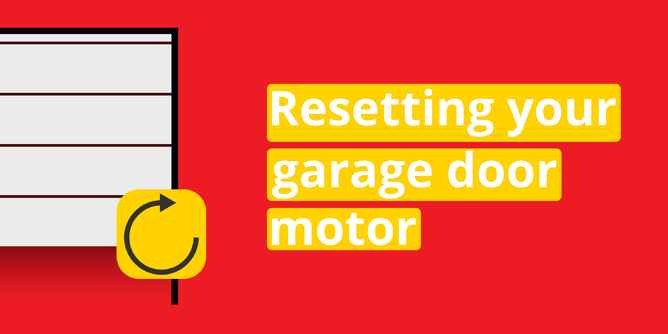 Resetting Your Dominator Garage Door Motor Resetting Your Dominator Garage Door Motor