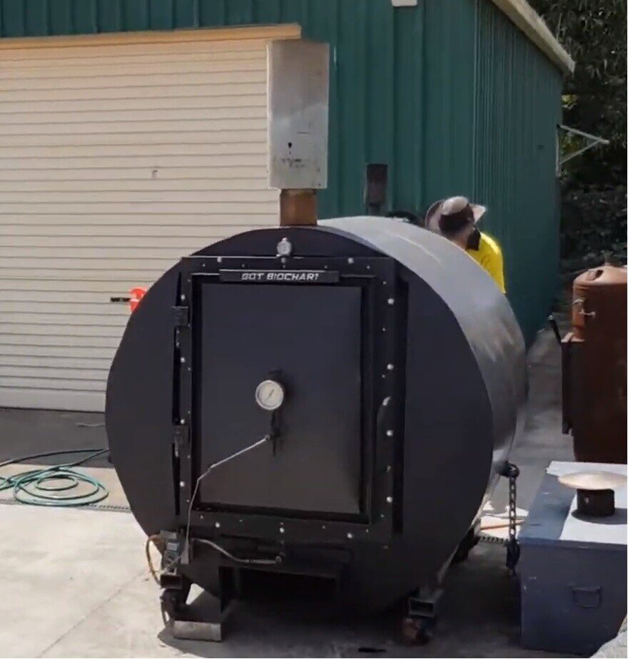 Biochar reactors, kilns and retorts for sale in Auckland, NZ | Char Bro ...