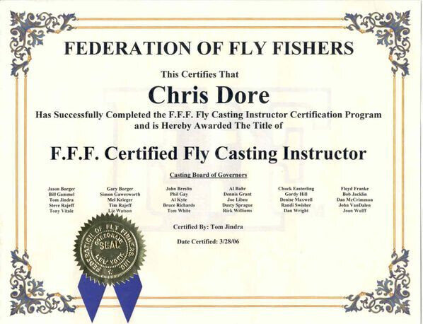 Fly Casting | Chris Dore